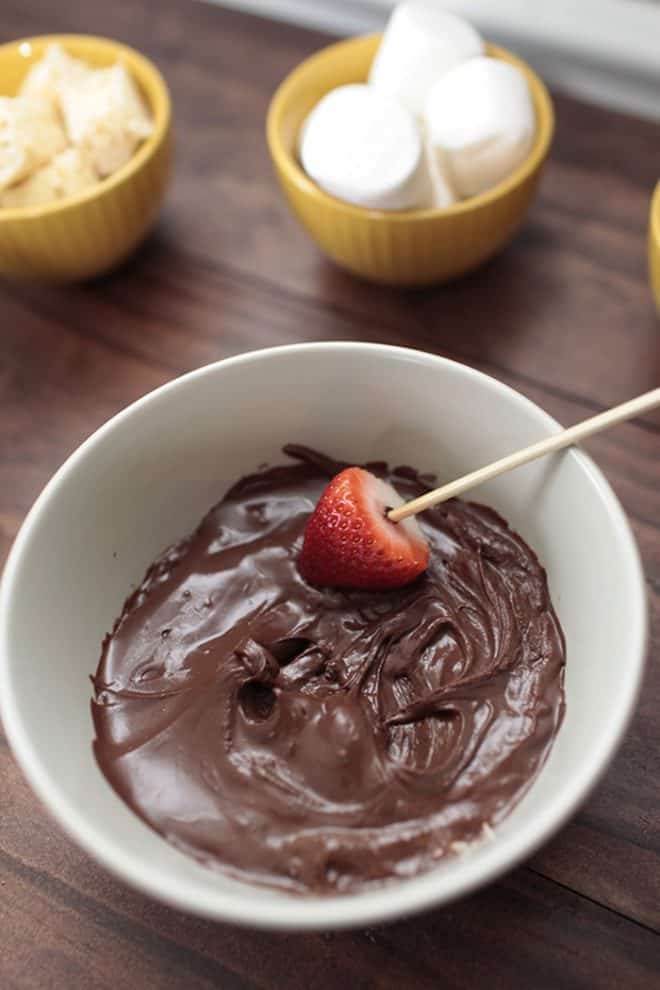 Chocolate Fondue Recipe: At Home Fondue Night