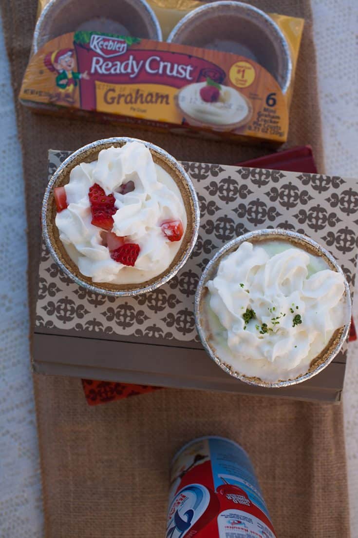 No Bake Whipped Cream Pies - A Joyfully Mad Kitchen