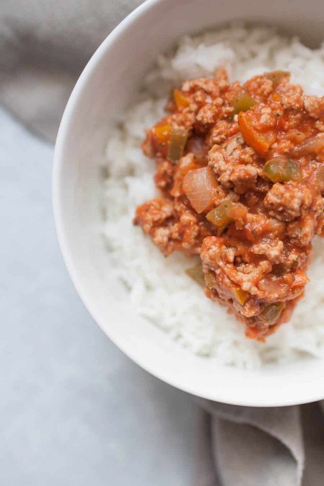 30-Minute Turkey Sloppy Joes Bowls (Easy Meal) - A Joyfully Mad Kitchen