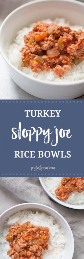 30-Minute Turkey Sloppy Joes Bowls (Easy Meal) - A Joyfully Mad Kitchen