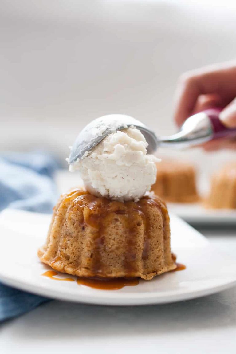 Mini Apple Spice Rum Cakes - A Joyfully Mad Kitchen