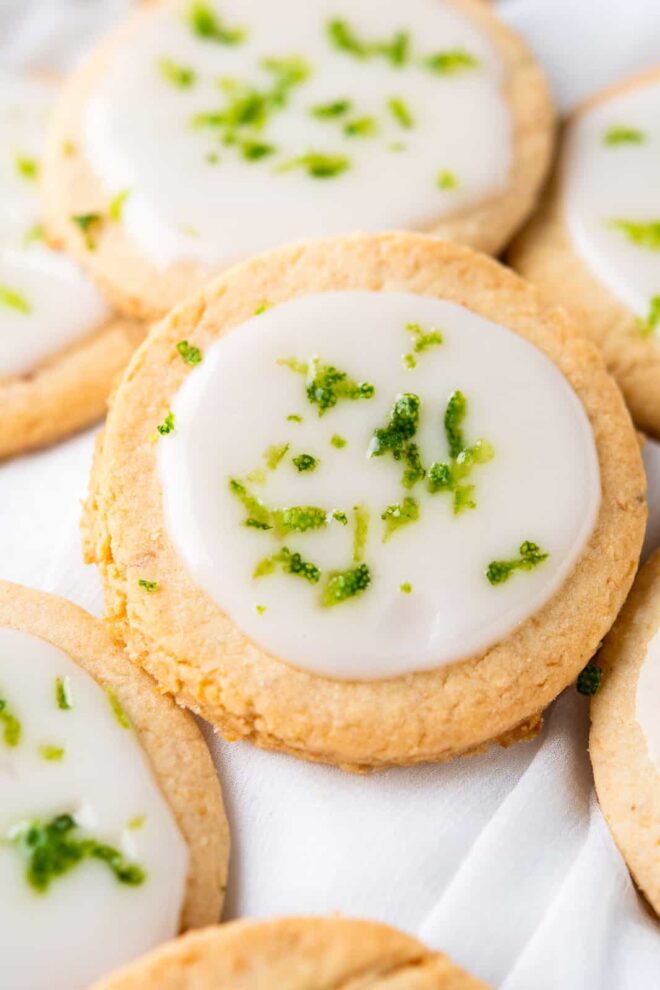 Coconut Lime Cookies - A Joyfully Mad Kitchen