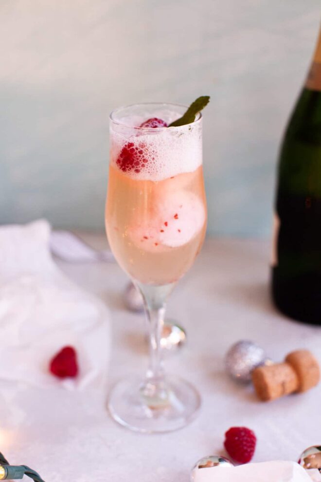 Champagne Floats - A Joyfully Mad Kitchen