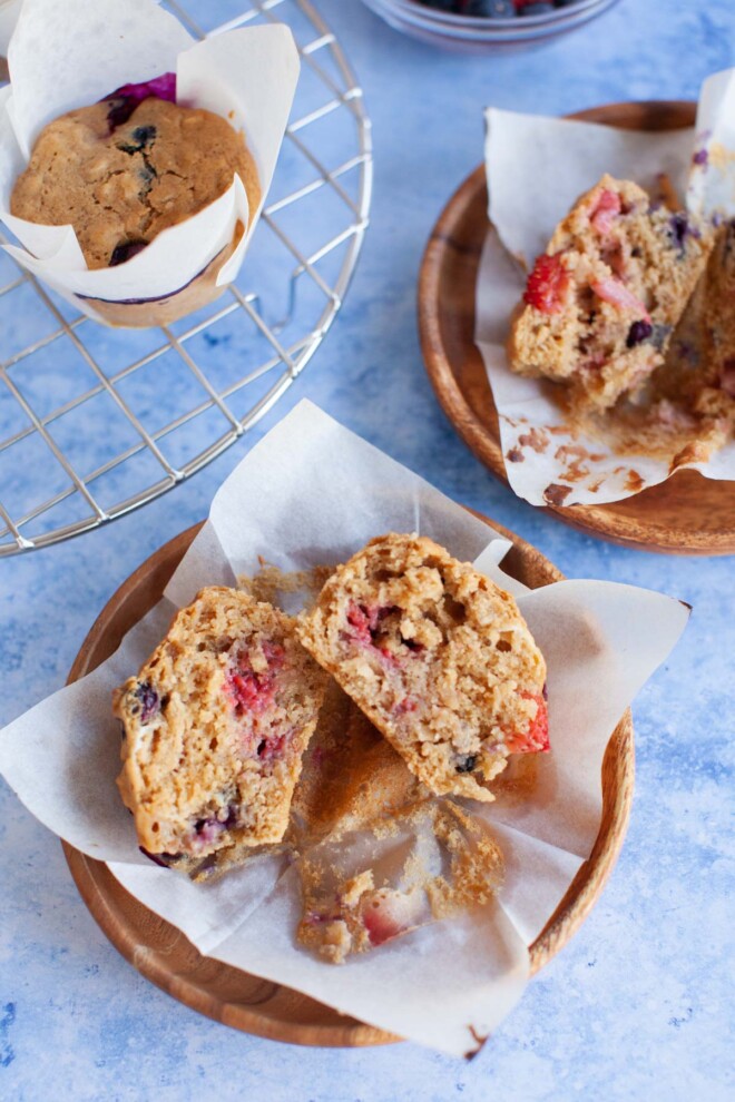 Mixed Berry Muffins