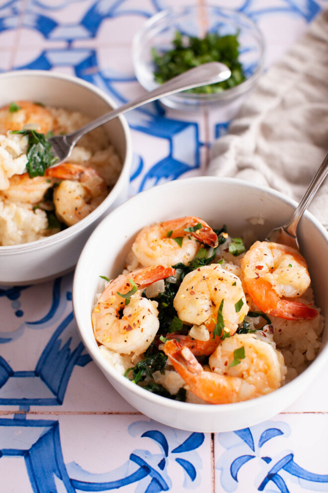 Shrimp Risotto (Easier than it looks!) - A Joyfully Mad Kitchen