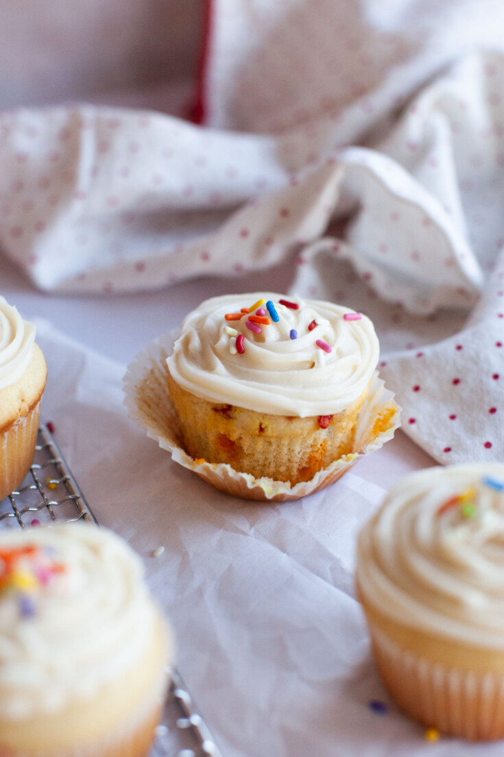 Confetti Cupcakes