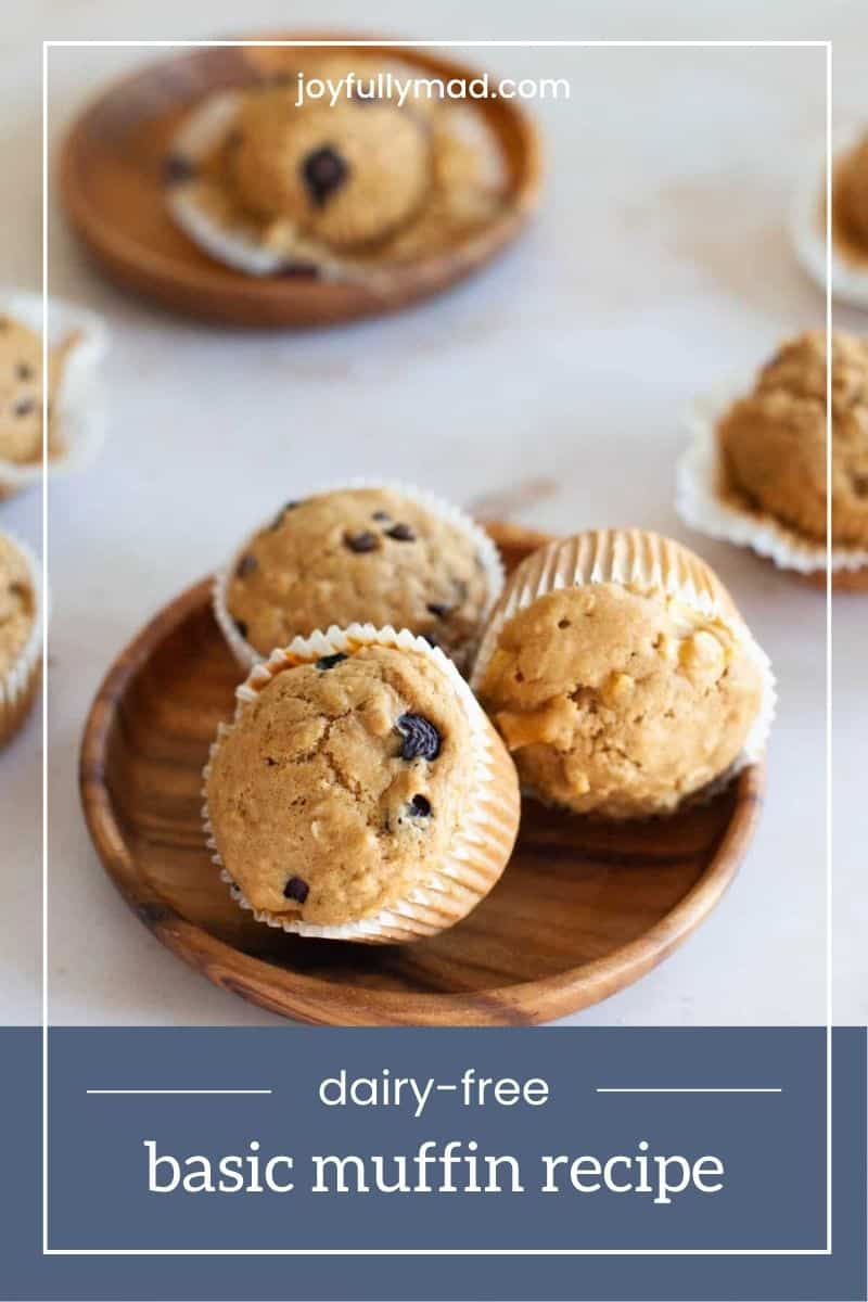 Basic Muffin Recipe (Make Your Own Flavors!) - Joyfully Mad
