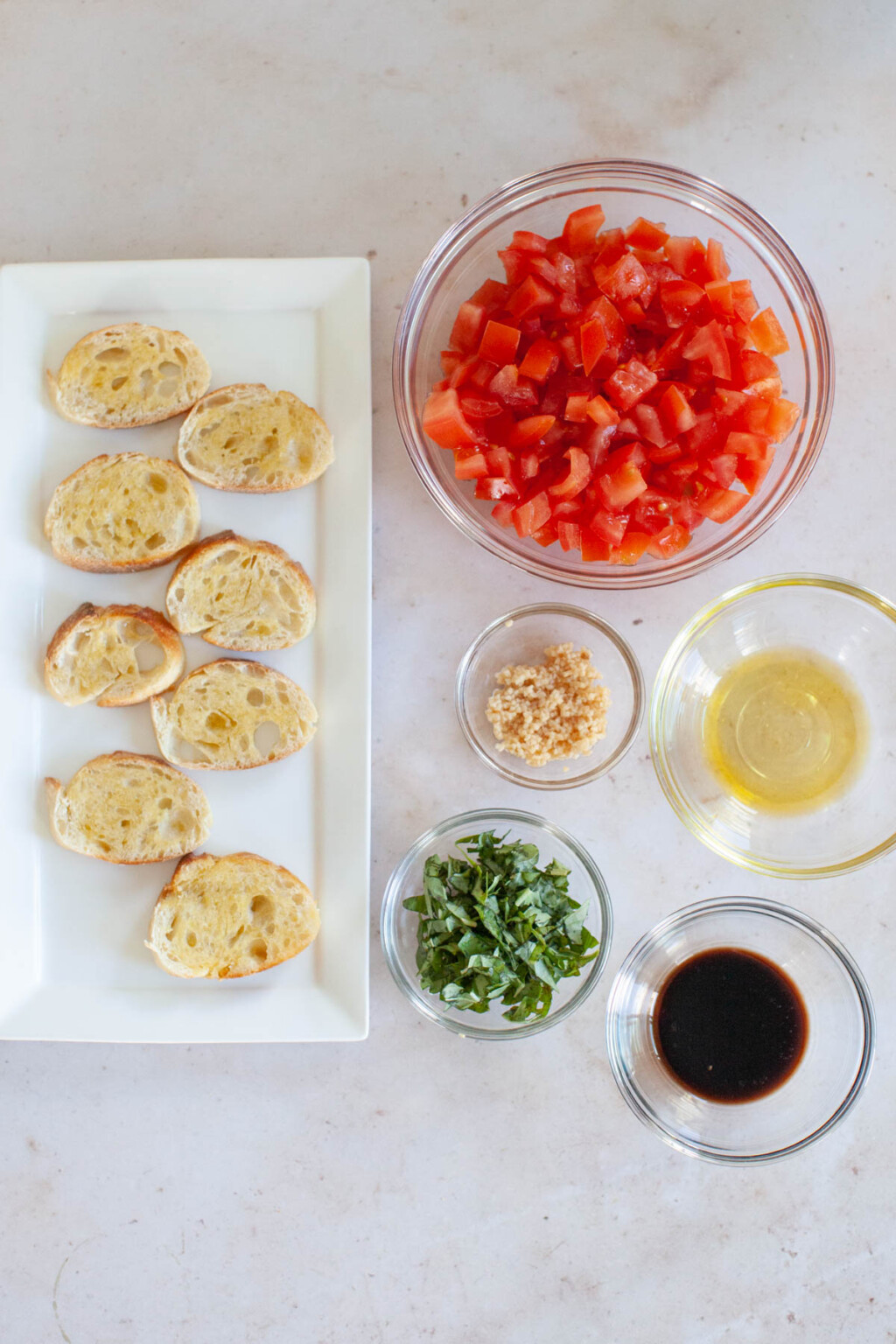 Classic Tomato Bruschetta - Joyfully Mad