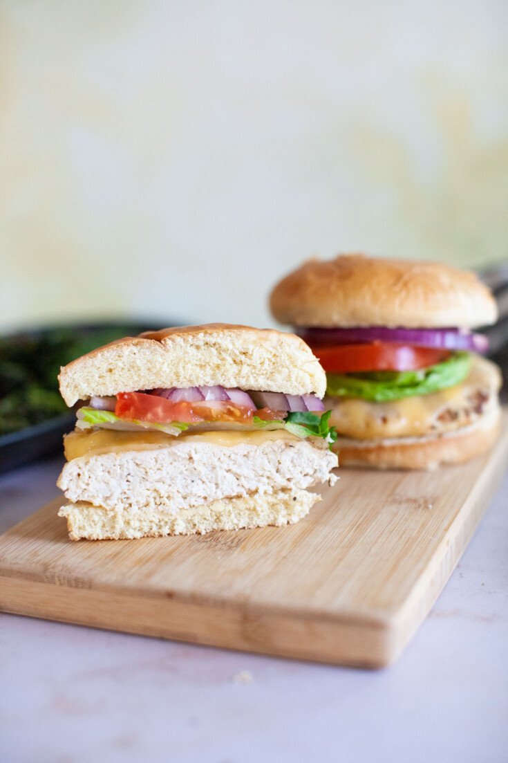 Easy Grilled Chicken Burgers Recipe - A Joyfully Mad Kitchen