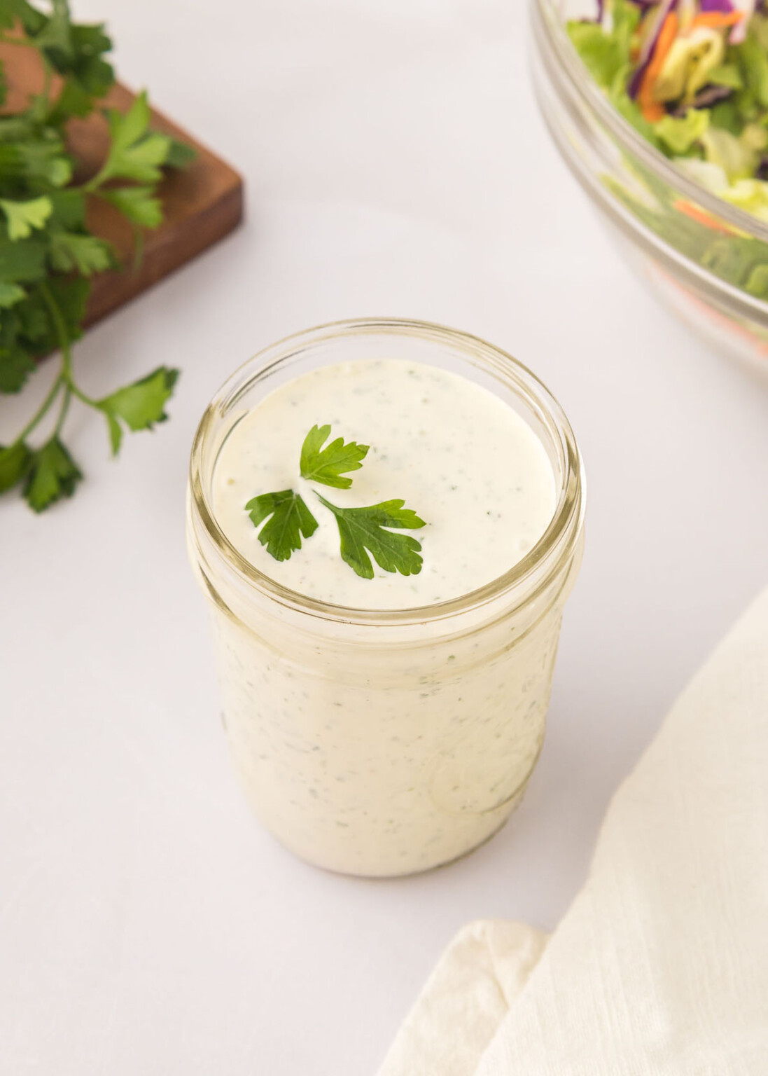 Homemade Ranch Dressing - A Joyfully Mad Kitchen