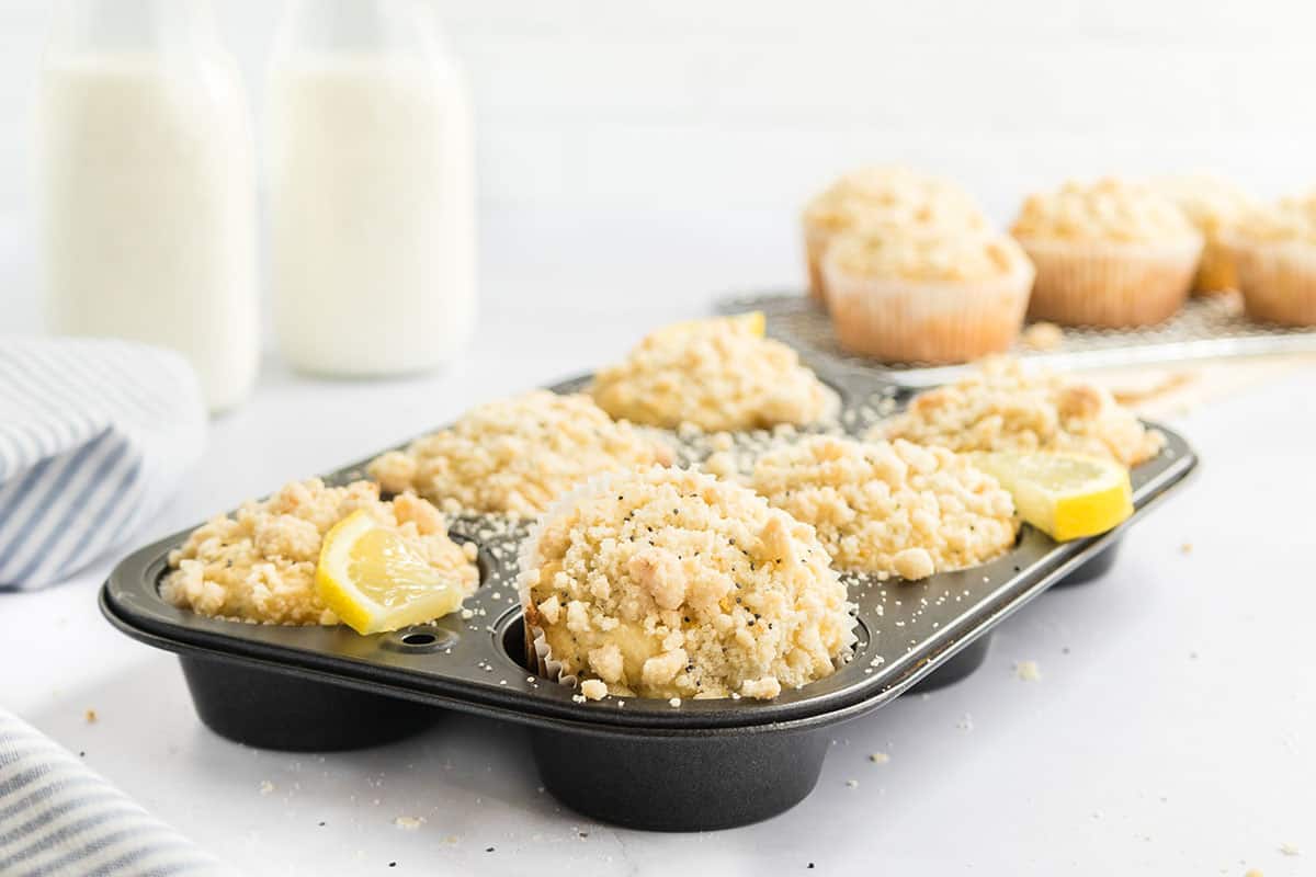 Lemon Poppy Seed Muffins - A Joyfully Mad Kitchen