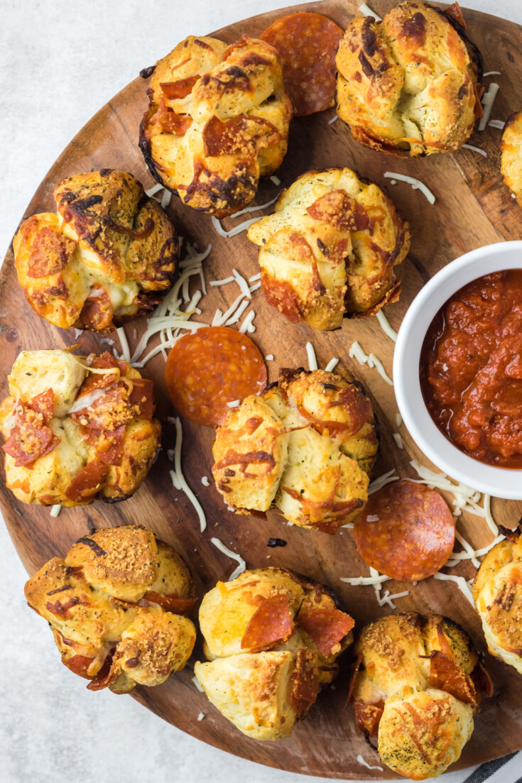 Easy Pizza Muffins - A Joyfully Mad Kitchen