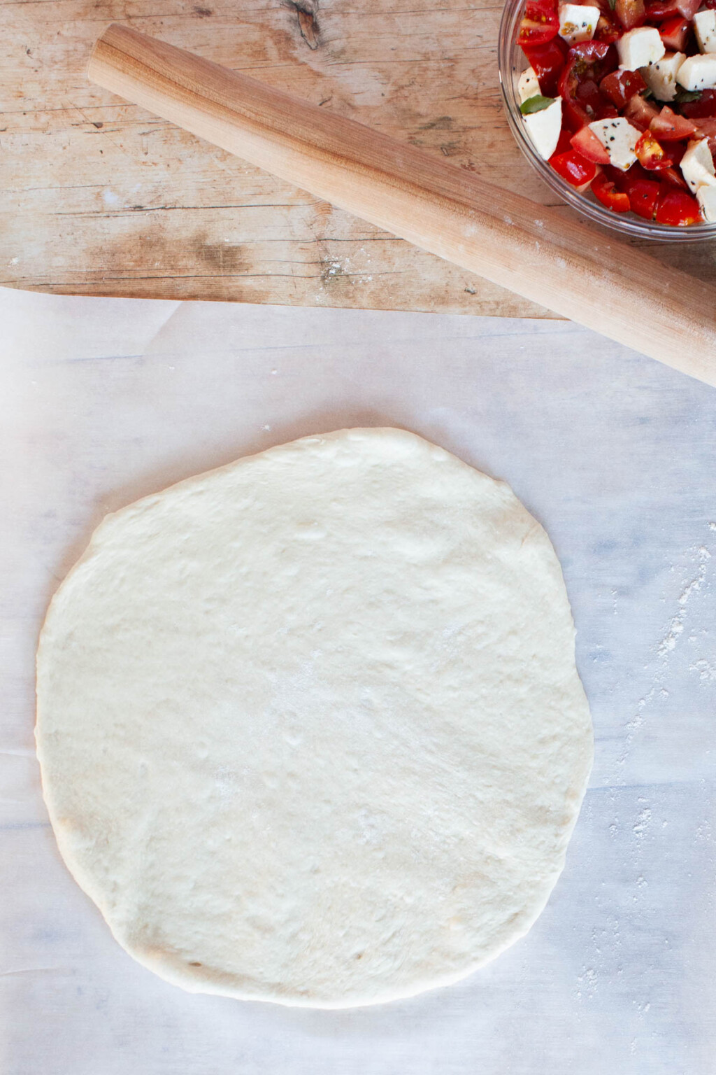 Thin Pizza Crust - A Joyfully Mad Kitchen