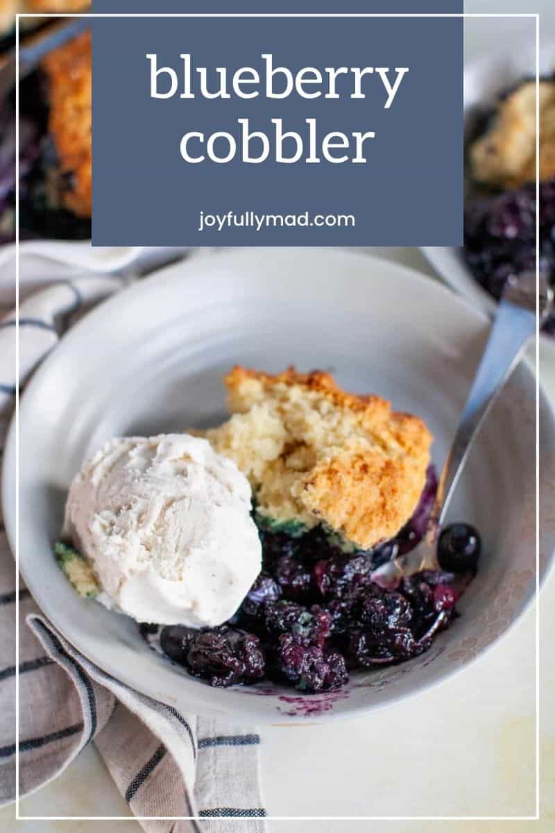 Blueberry Cobbler