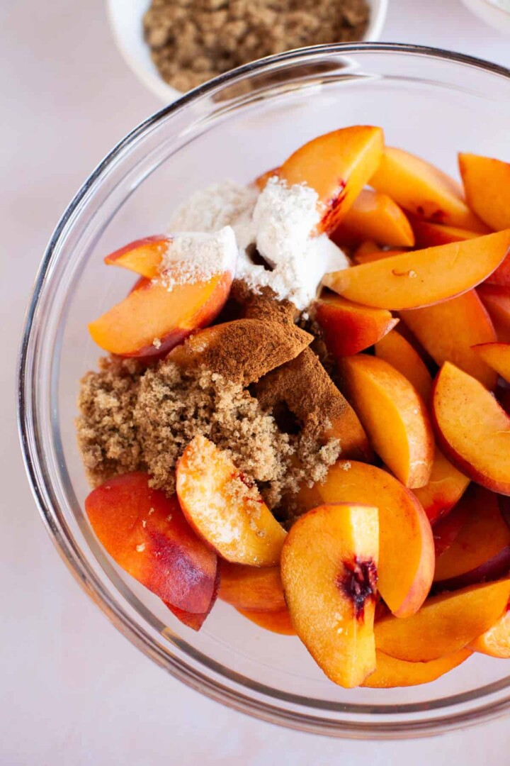 Easy Peach Crisp (The Best Summer Dessert Recipe!) - A Joyfully Mad Kitchen