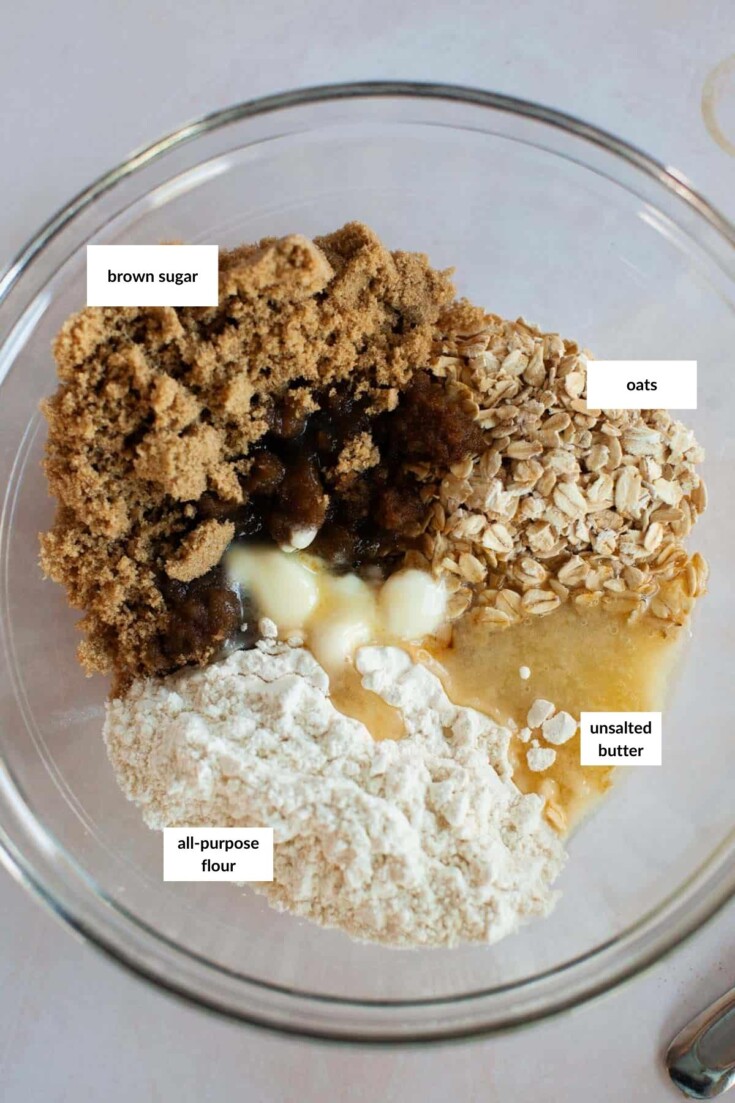 Easy Apple Crisp Topping with Oats - A Joyfully Mad Kitchen