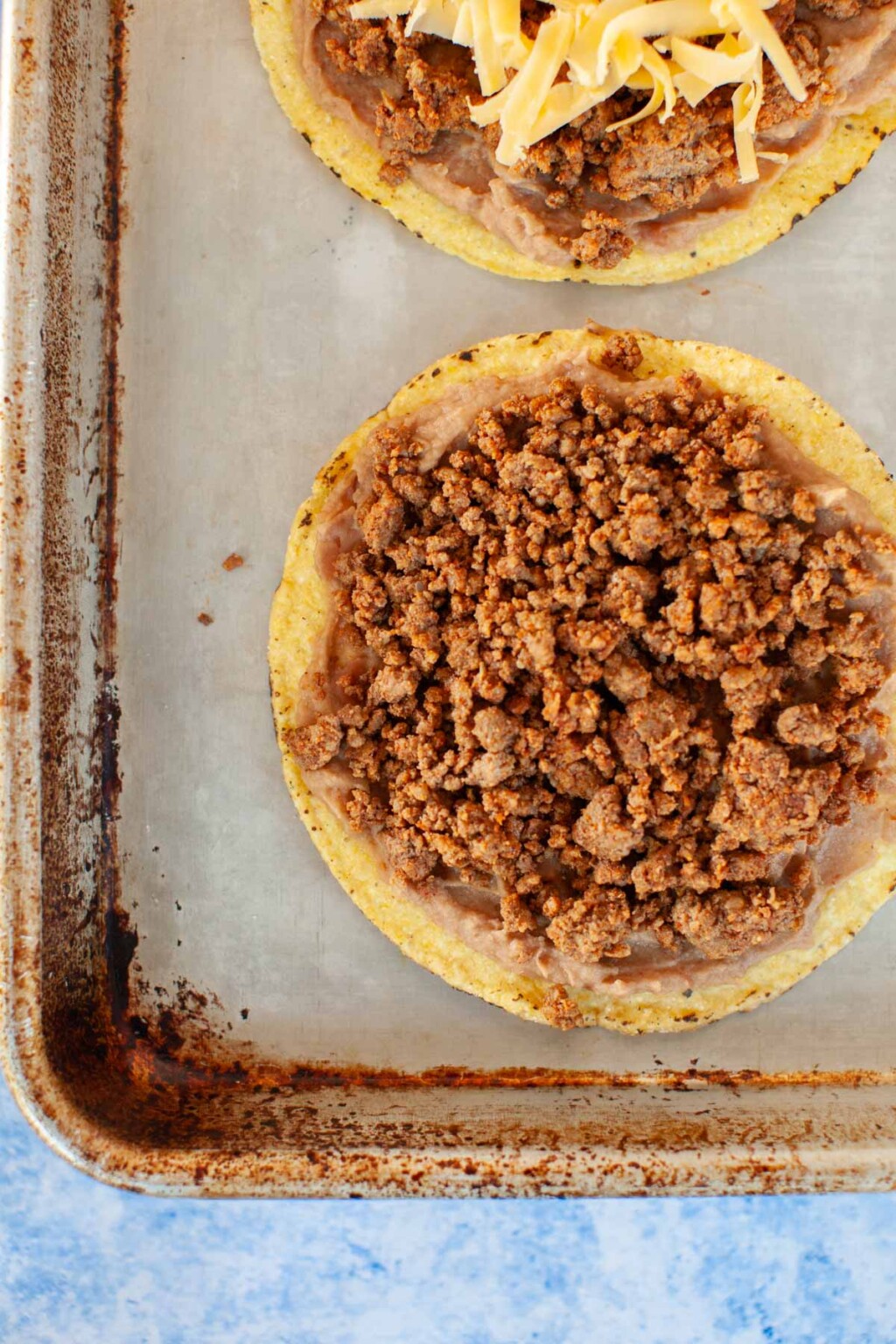 Easy Beef Mexican Tostadas Recipe - A Joyfully Mad Kitchen