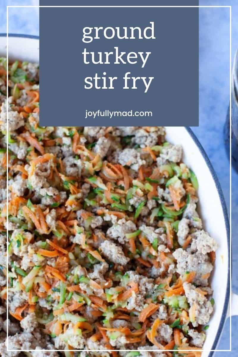 Easy Ground Turkey Stir Fry Recipe