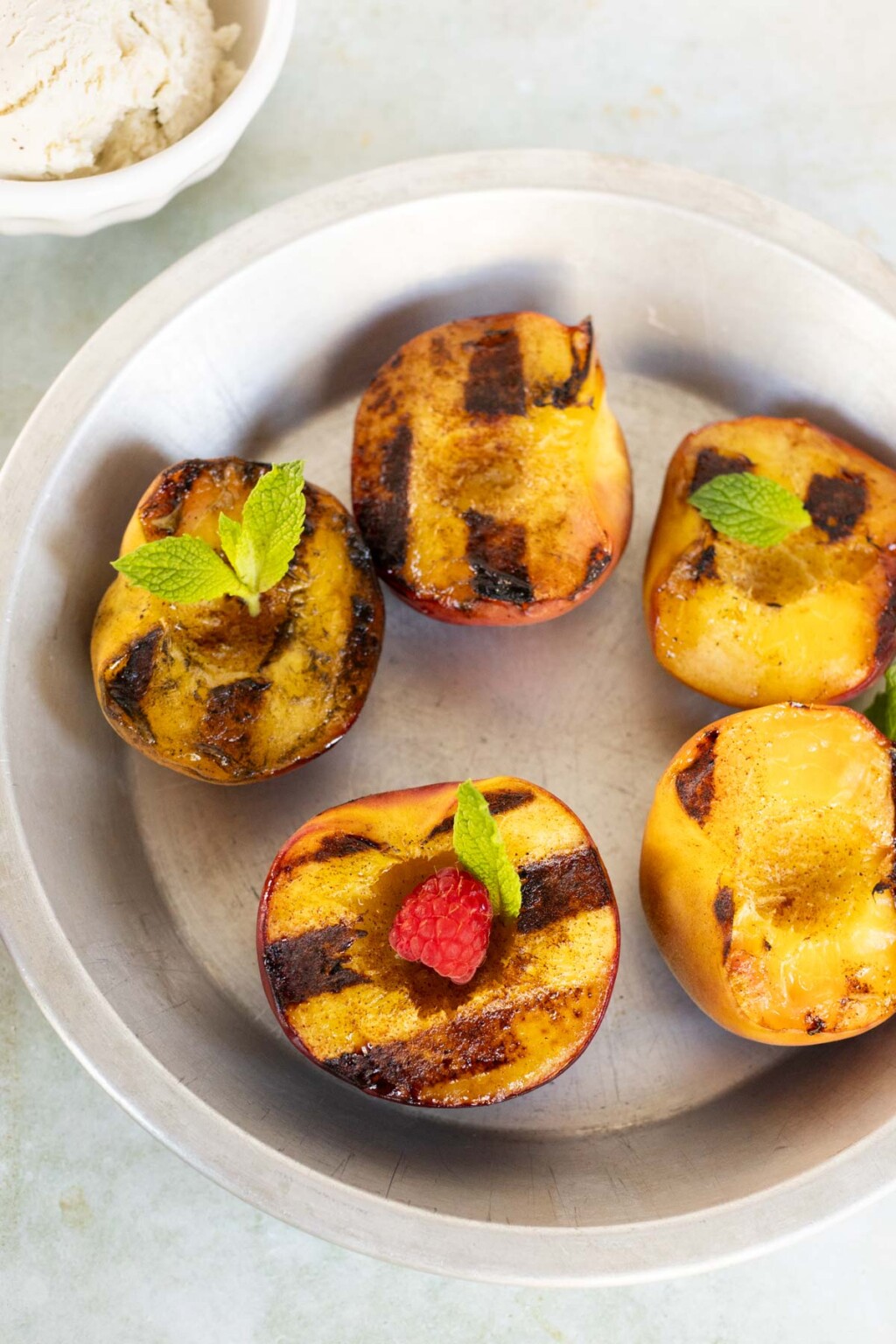 How to Grill Peaches - A Joyfully Mad Kitchen