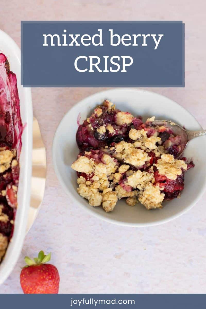 Mixed Berry Crisp