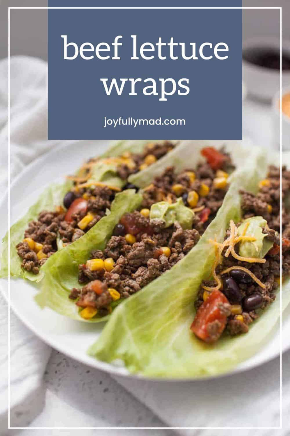 Beef Lettuce Wraps