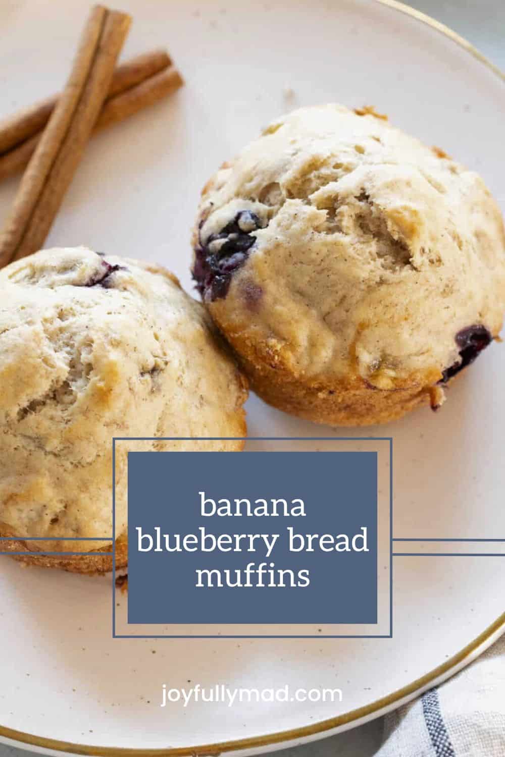Banana Blueberry Muffins