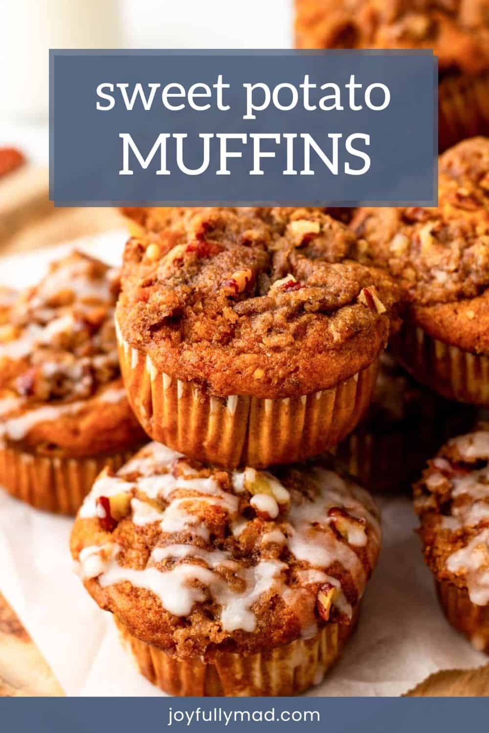 Easy Sweet Potato Muffins Recipe - A Joyfully Mad Kitchen
