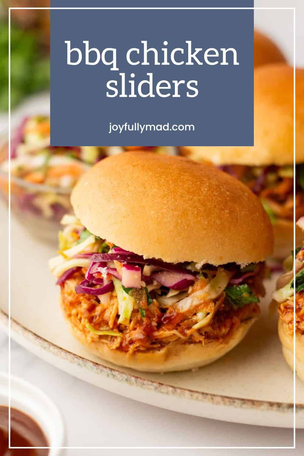 BBQ Chicken Sliders