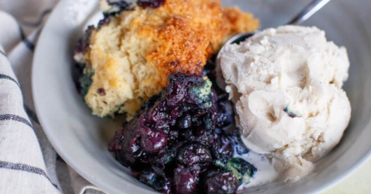 Blueberry Cobbler